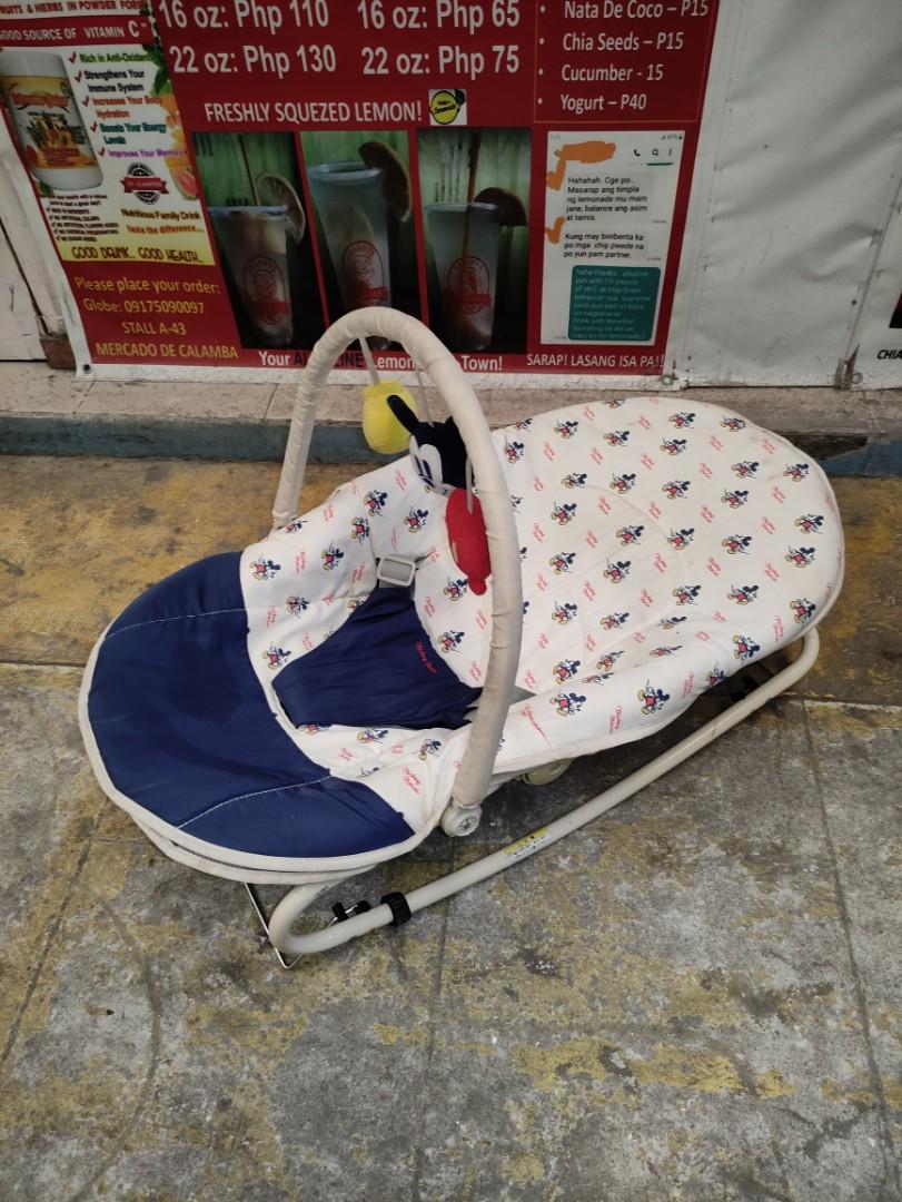 Mickey Mouse Baby Rocker JAPAN SURPLUS, Babies & Kids, Infant Playtime ...
