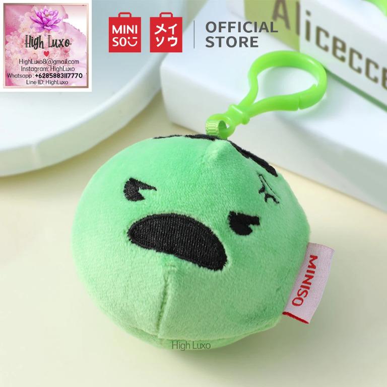 MINISO Official Marvel Gantungan Kunci Hulk Keychain Stress Relief Ball ...