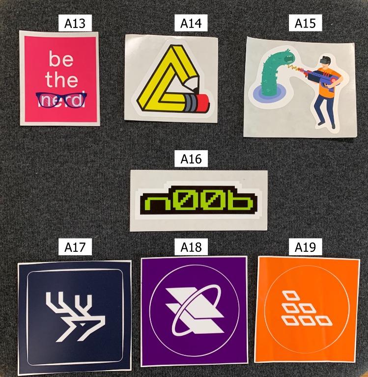 Misc Sticker ($1 each), Hobbies & Toys, Stationery & Craft, Art ...