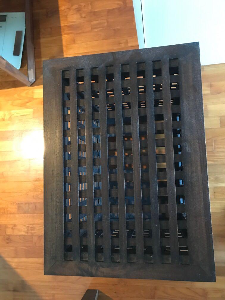 Multi-purpose Teak wood rack/box/basket, Furniture & Home Living ...