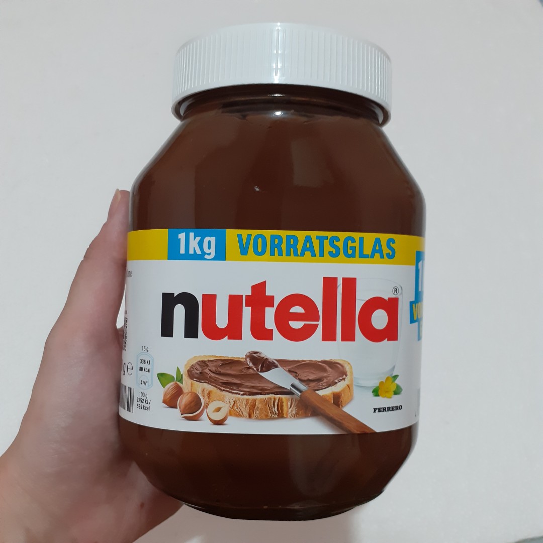 Nutella Hazelnut spread 1KG from Germany, Food & Drinks, Packaged ...