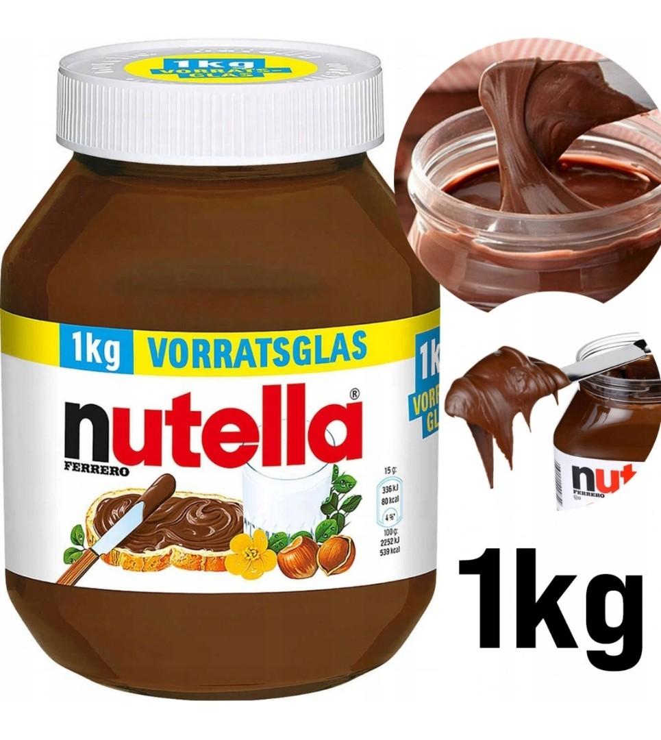 Nutella Hazelnut spread 1KG from Germany, Food & Drinks, Packaged ...