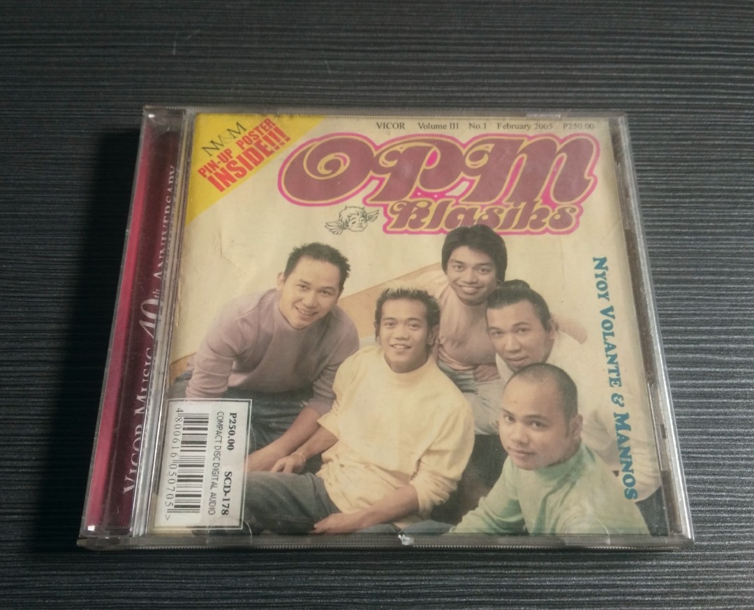 Nyoy Volante And The Mannos Opm Klasiks Hobbies And Toys Music And Media Cds And Dvds On Carousell