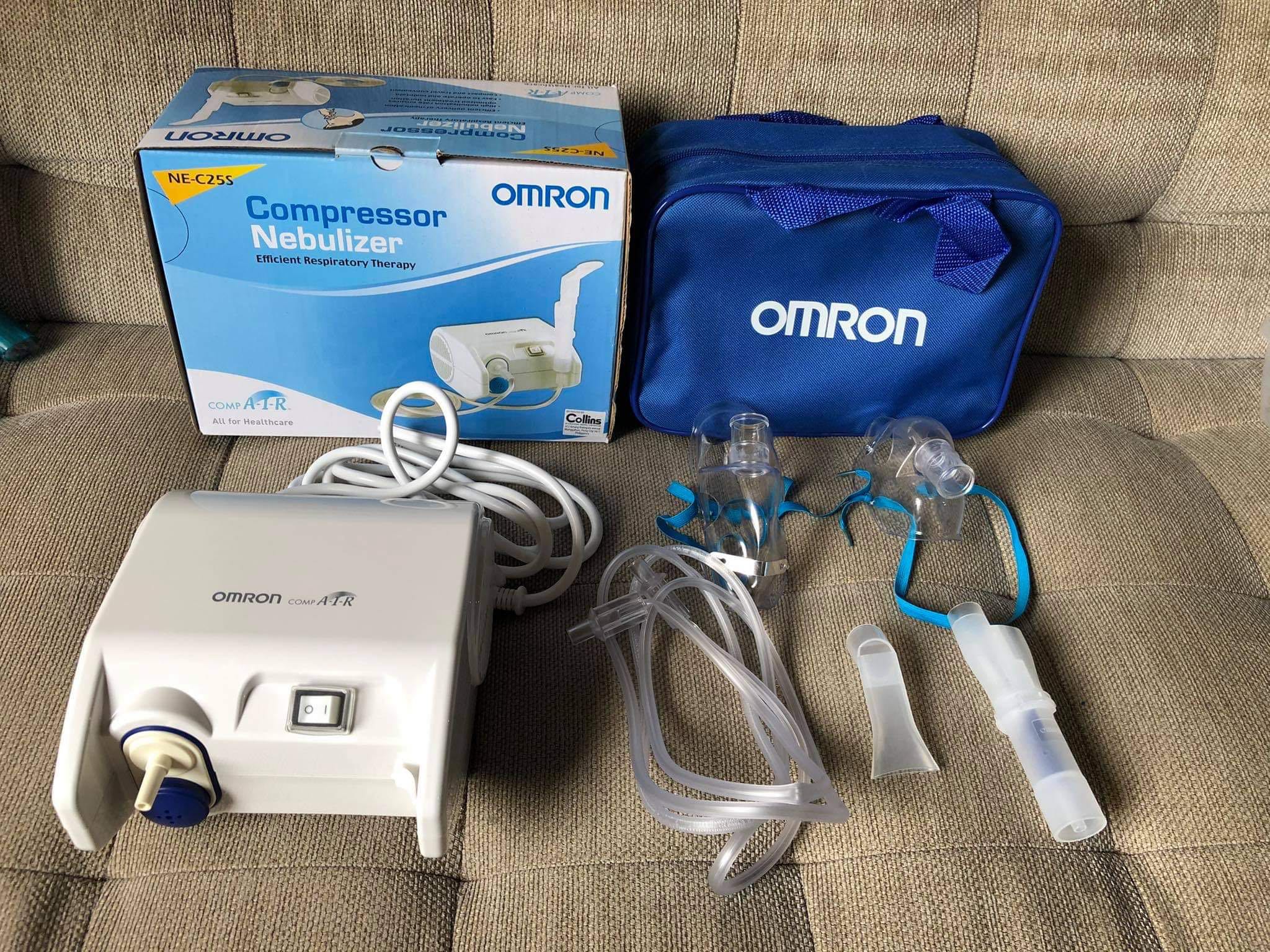 Omron compressor nebulizer, Health & Nutrition, Medical Supplies ...
