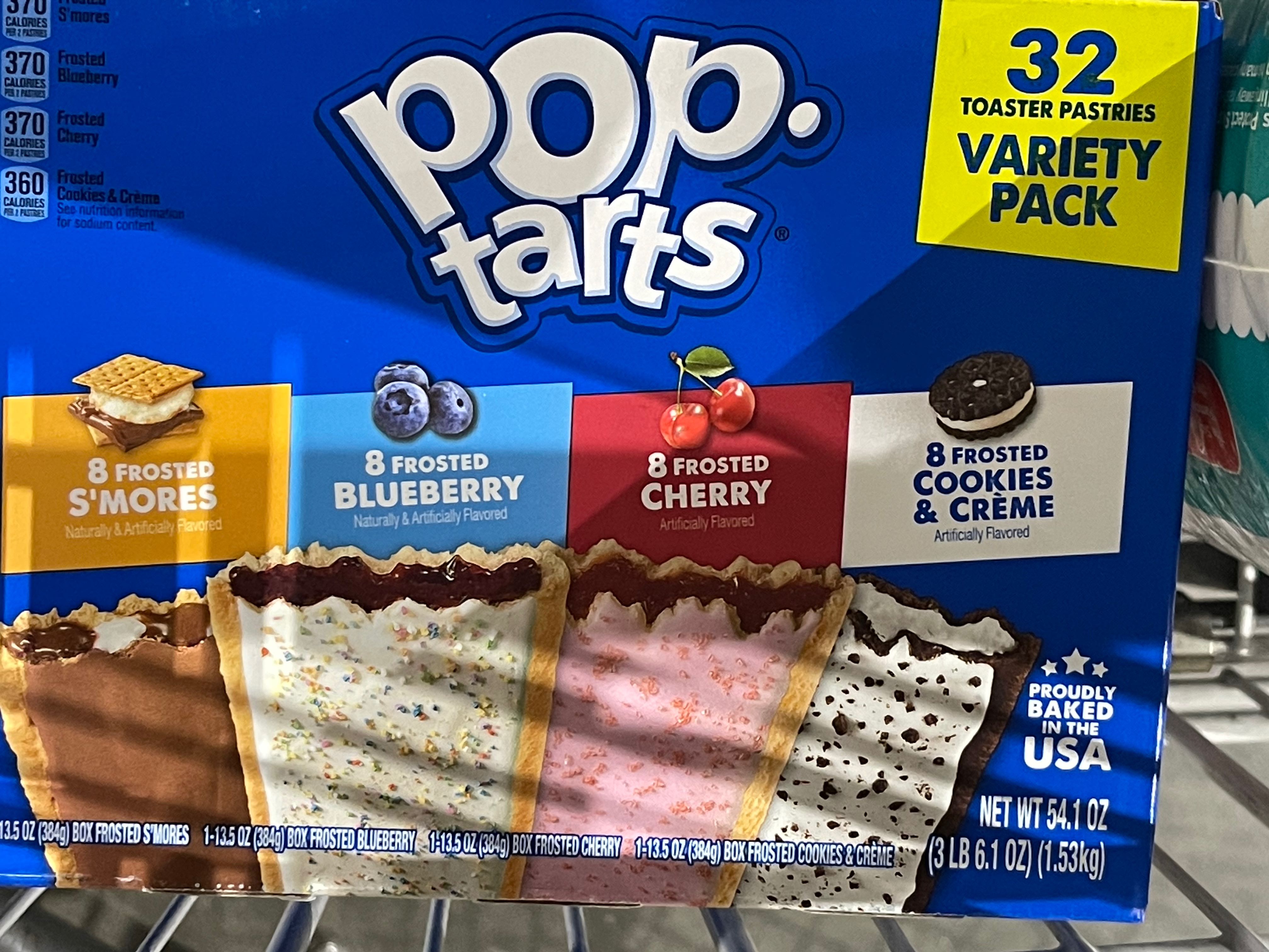 POP TARTS ASSORTED IN BOX, Food & Drinks, Packaged & Instant Food on ...