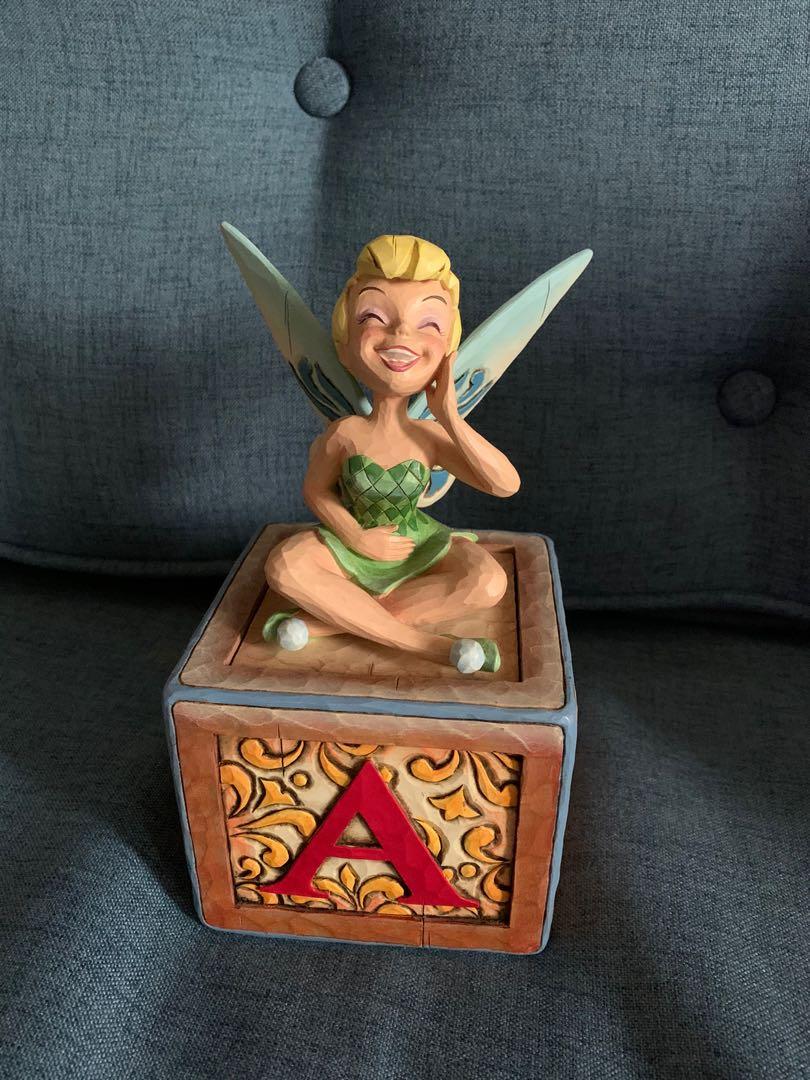 Precious Moments Tinkerbell Figurine + Disneyland Picture Frame ...
