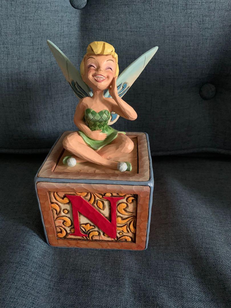 Precious Moments Tinkerbell Figurine + Disneyland Picture Frame ...