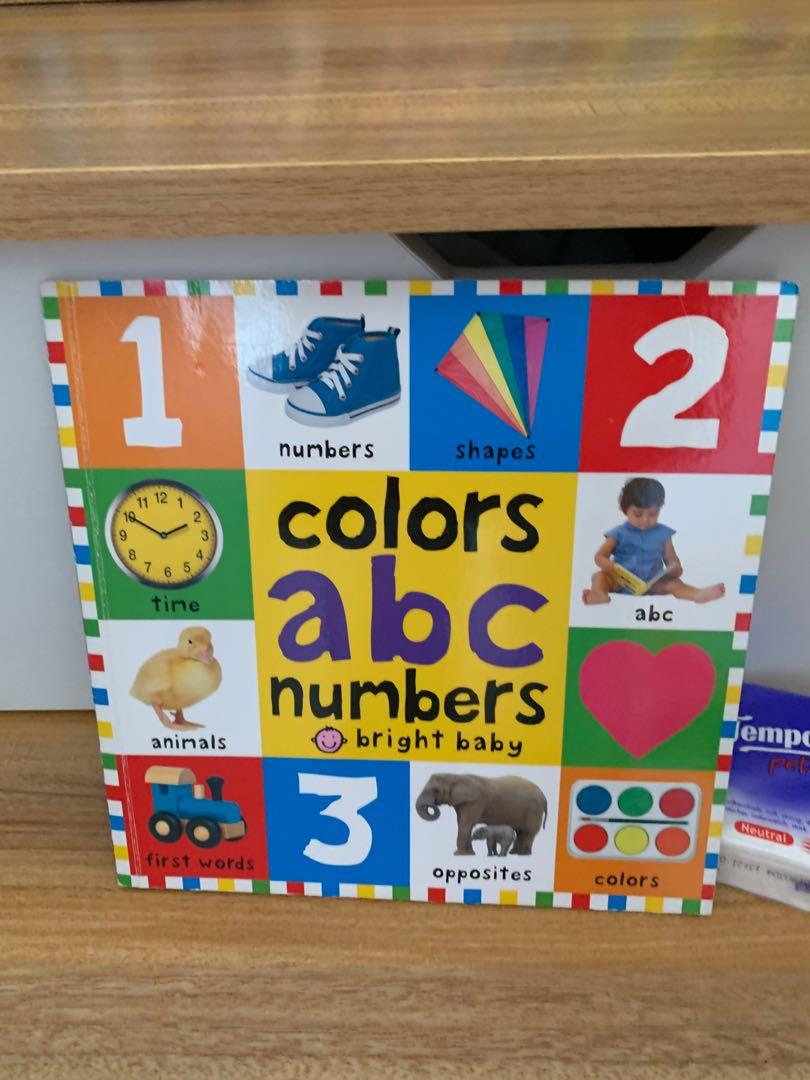 Priddy - colors abc numbers, 興趣及遊戲, 書本 & 文具, 小說 & 故事書 - Carousell