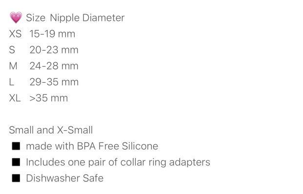 Pumpin pals breast pump flanges, Babies & Kids, Nursing & Feeding, Breastfeeding & Bottle ...