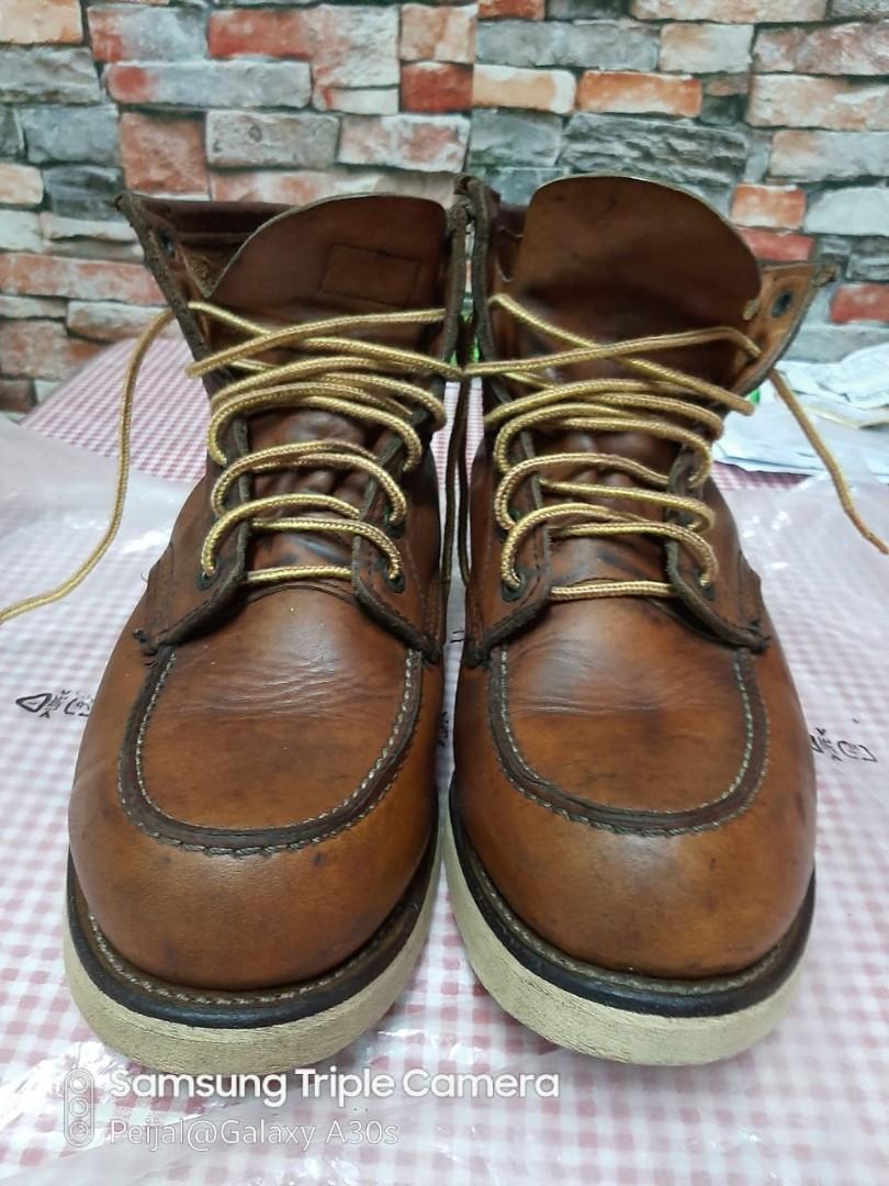 Red wing 875 used, Men's Fashion, Footwear, Boots on Carousell