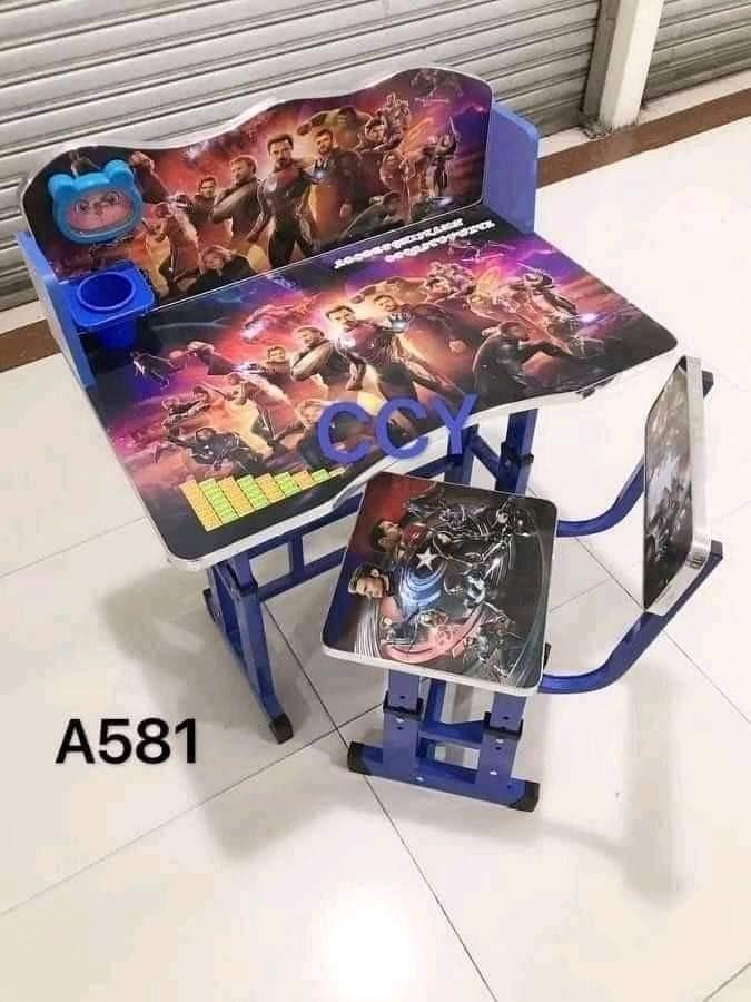 Restock! Cartoon Characters Study Table and Chair for Kids, Babies ...