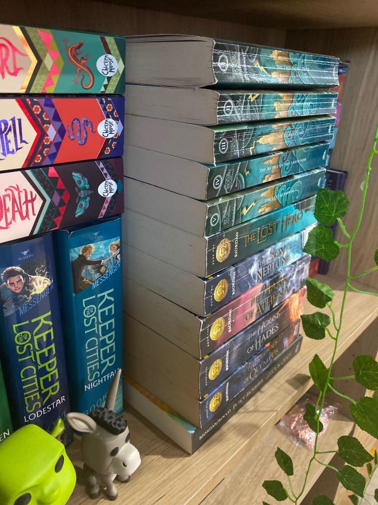 RICK RIORDAN COLLECTION, Hobbies & Toys, Books & Magazines, Fiction ...