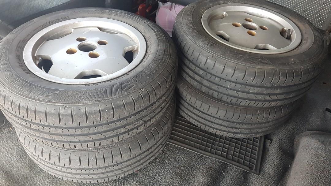 Rim Wira original, Auto Accessories on Carousell