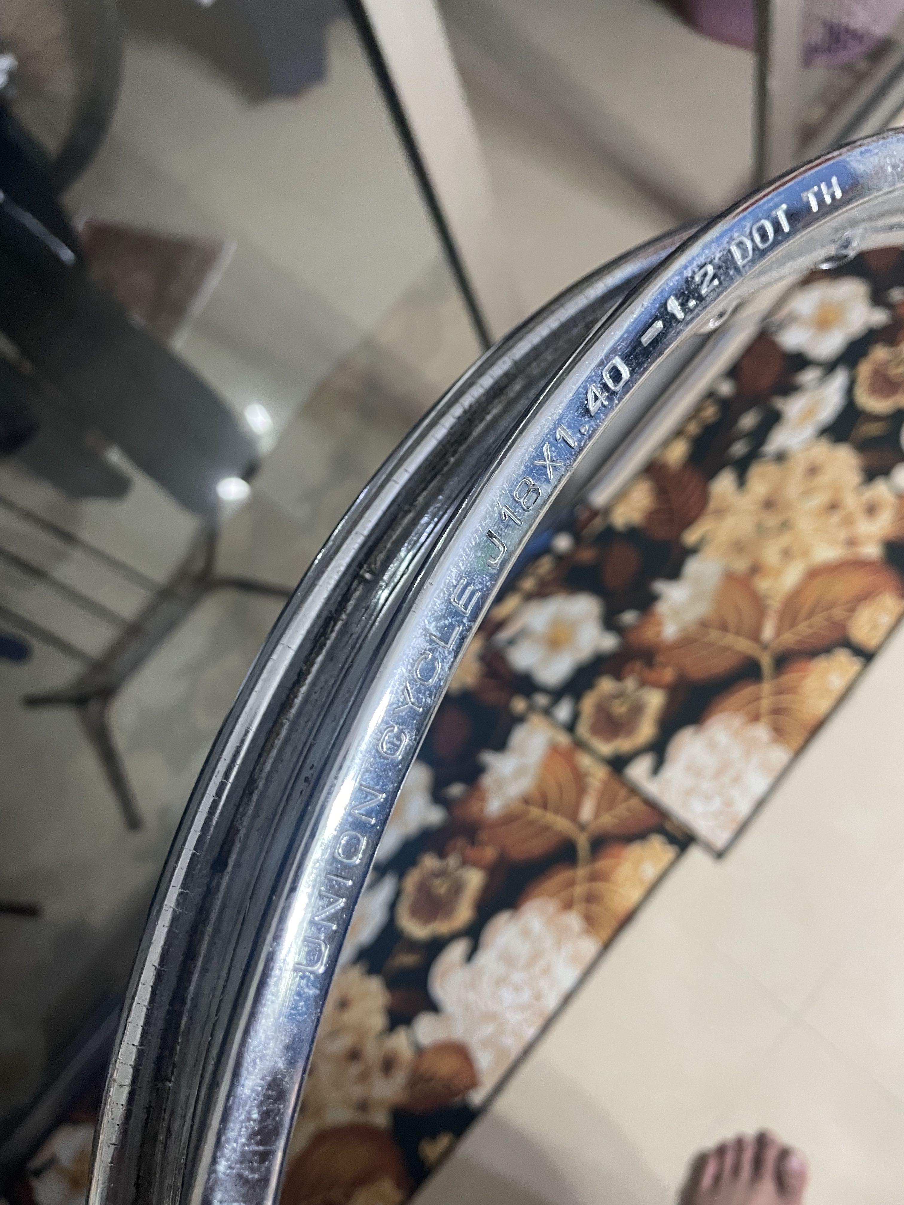 RXZ Union cycle Rims!, Motorcycles, Motorcycle Accessories on Carousell