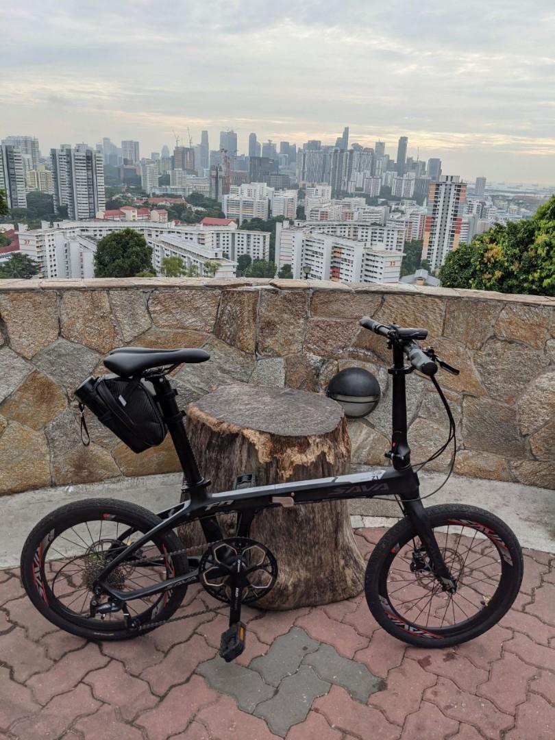 Sava Z1 Carbon Fiber folding bike, Sports Equipment, Bicycles & Parts ...