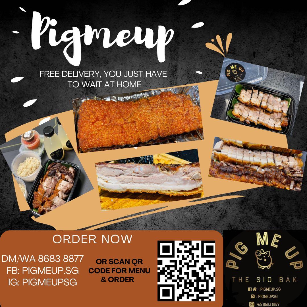 Sio Bak, roast pork, pork belly, Hainanese chicken rice, barley, crispy ...