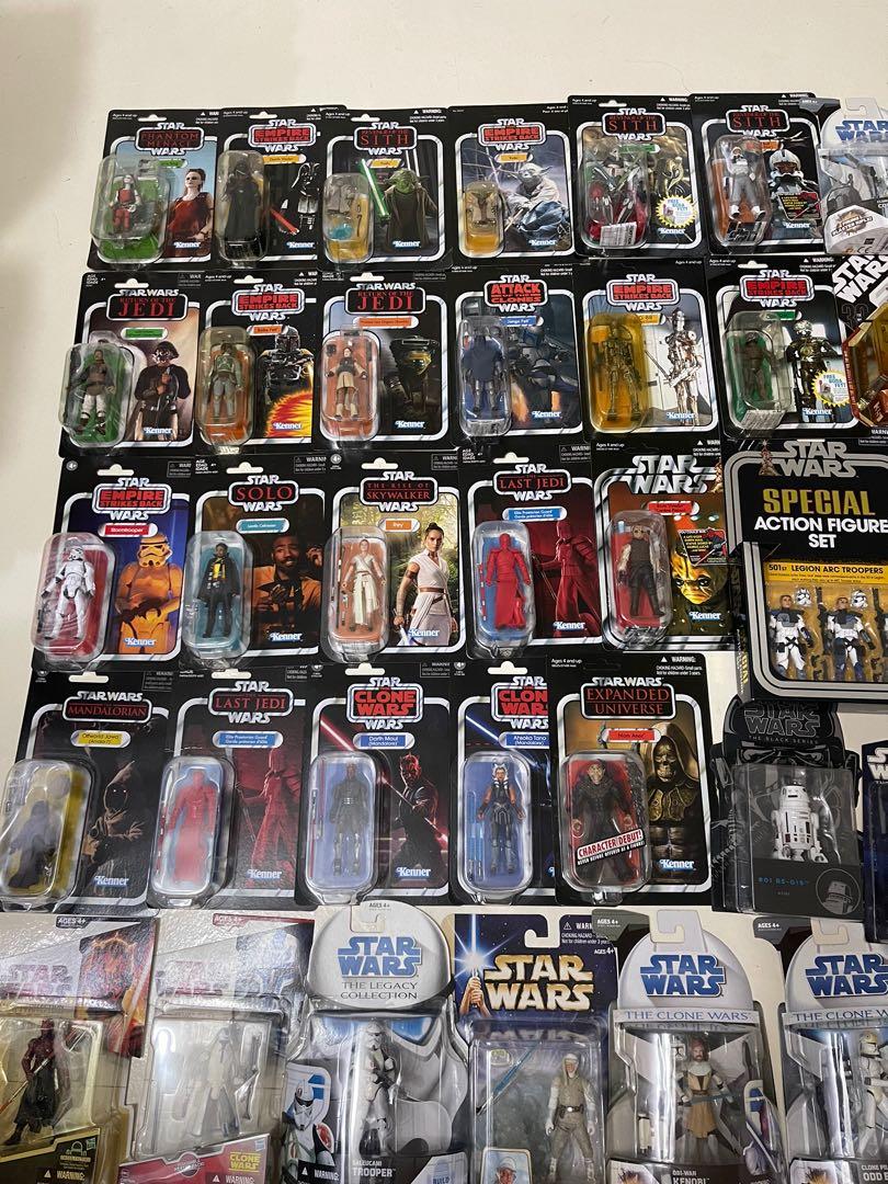 Star Wars TVC vintage collection hasbro figure figurine Kenner huge lot ...