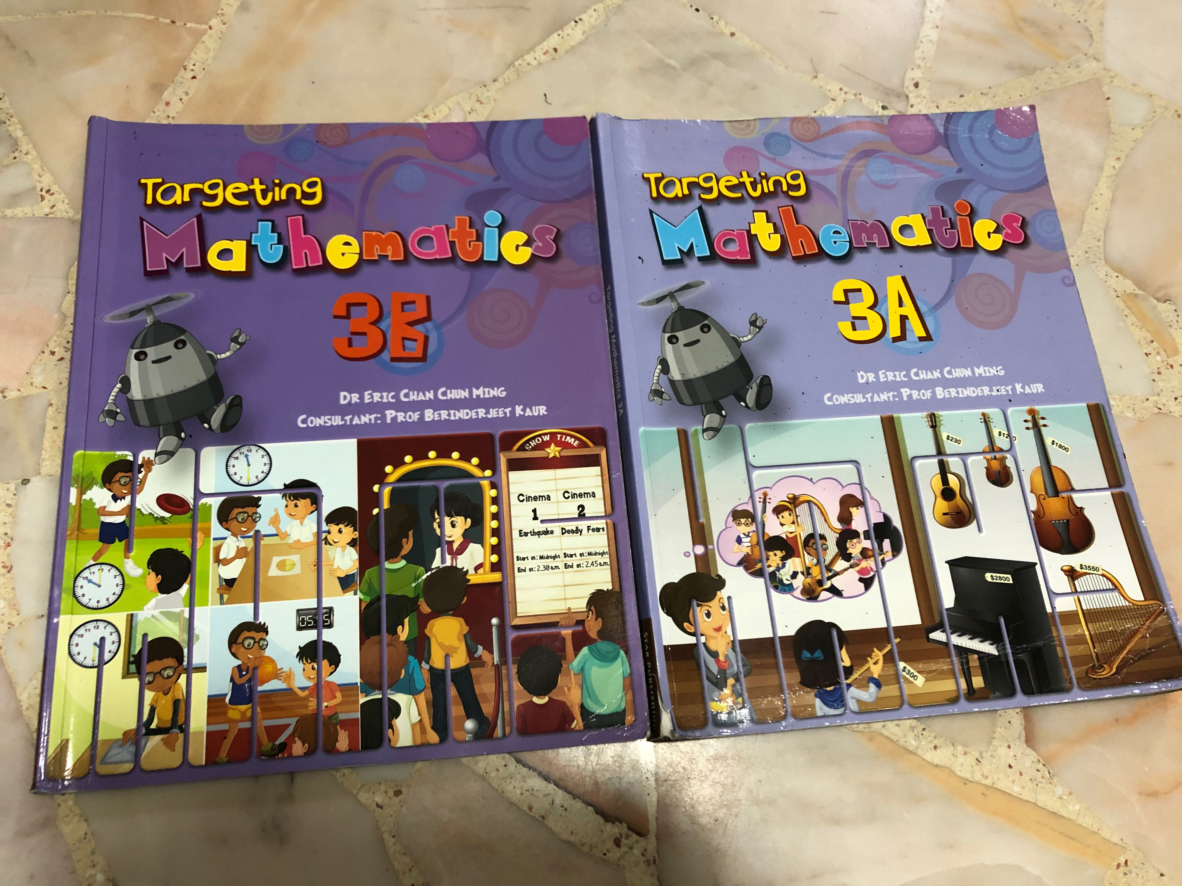 Targeting Mathematics 3A 3B, Hobbies & Toys, Books & Magazines ...