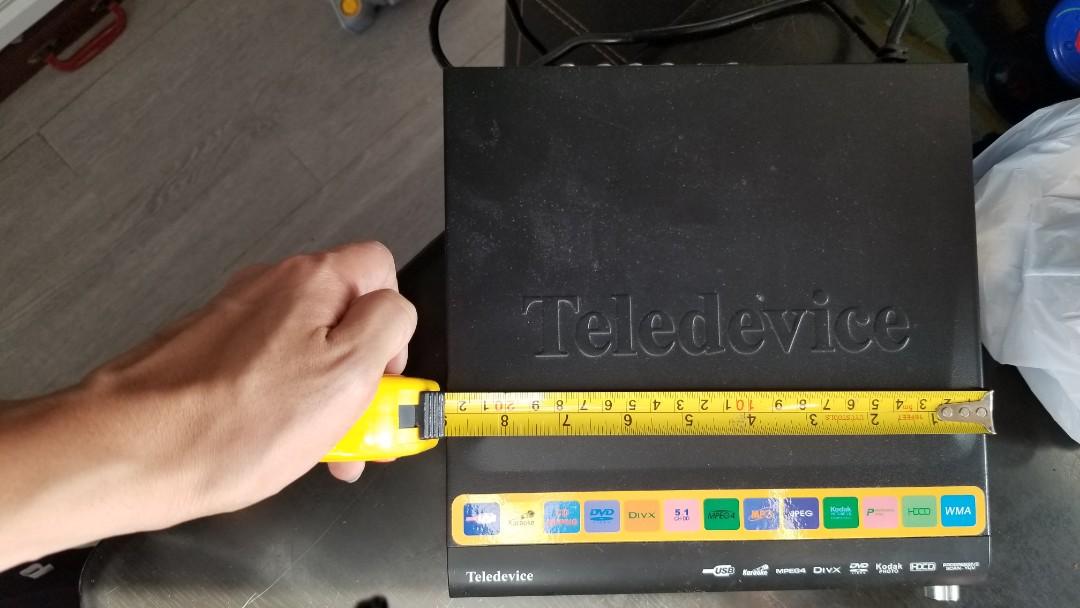 teledevice dvd, 家庭電器, 電視 & 其他娛樂, 藍光及播放器 - Carousell