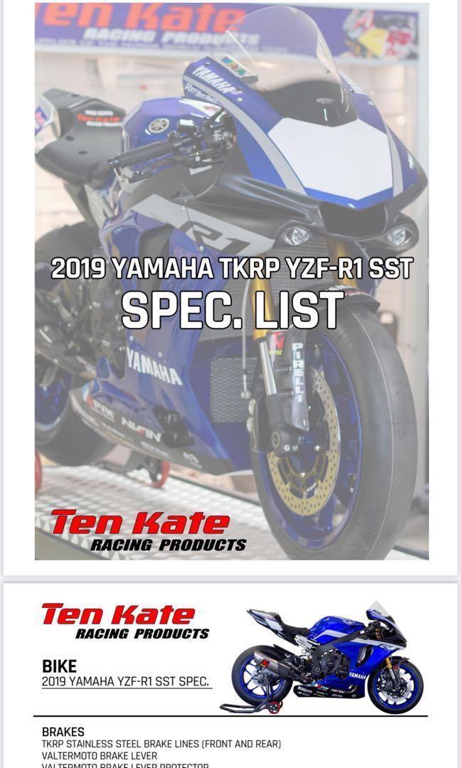 Ten Kate Yamaha R1 World Superstock Race Bike, Motorcycles, Motorcycles ...
