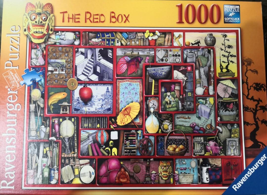 The Red Box jigsaw puzzle 1000pcs by Ravensburger, Hobbies & Toys, Toys ...