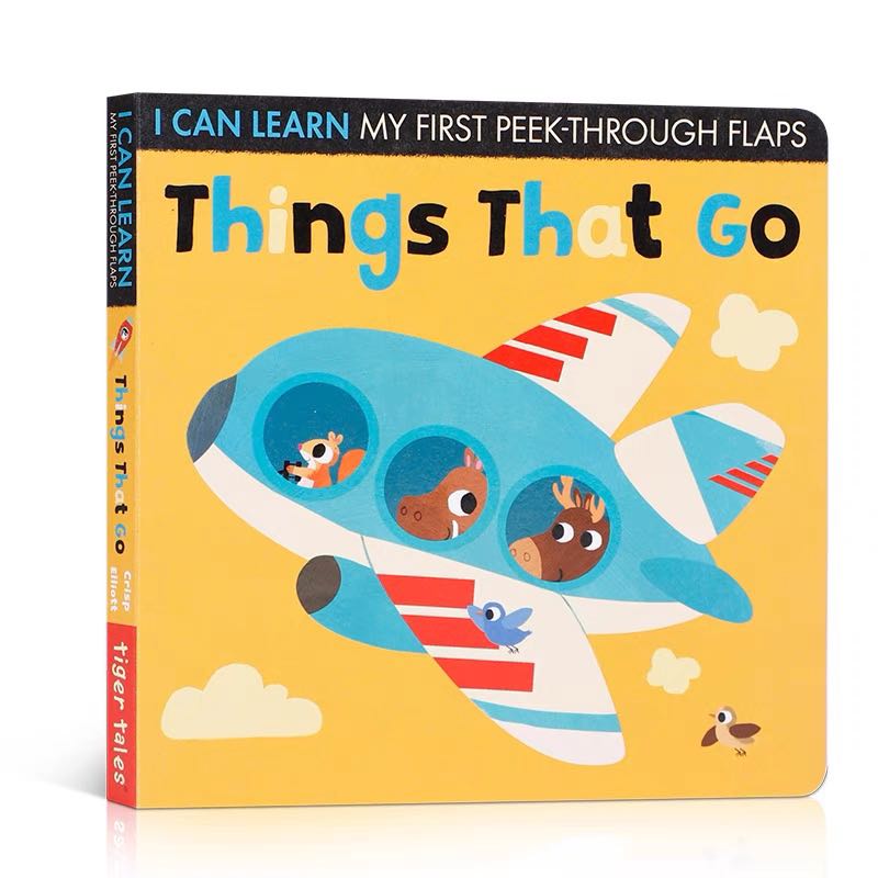 Things that go - my first peek-through flaps, Hobbies & Toys, Books ...