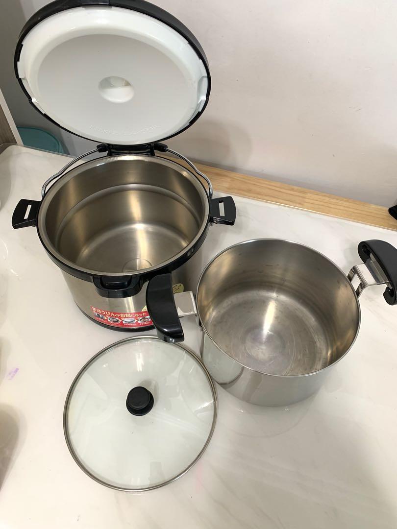 Tiger thermal magic cooker (stainless steel cooking pan with thermal ...