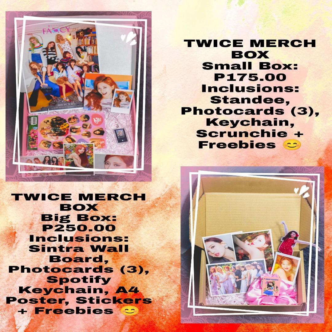 TWICE KPOP MERCH BOX, Hobbies & Toys, Memorabilia & Collectibles, K ...