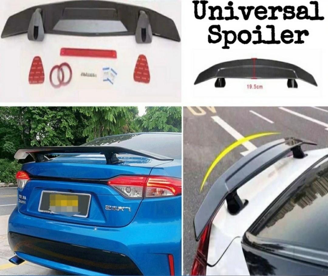 Universal spoiler Car spoiler, Car Accessories, Accessories on Carousell