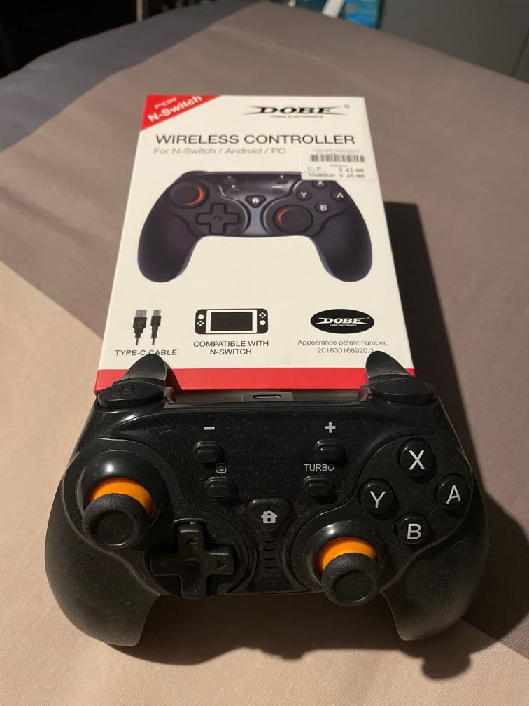 Wireless Controller For N-Switch/Android/PC, Video Gaming, Gaming ...