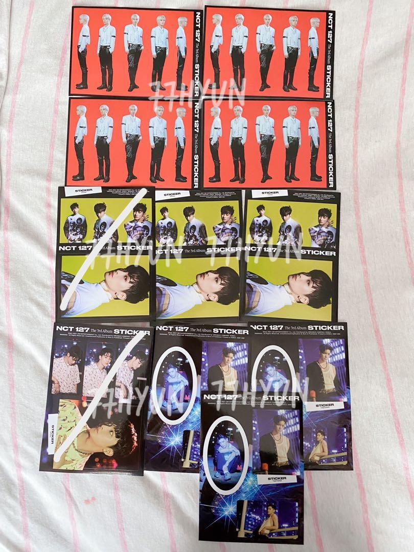 [WTS/WTT] NCT 127 STICKER Sticky Seoul city Photocard, Postcard ...