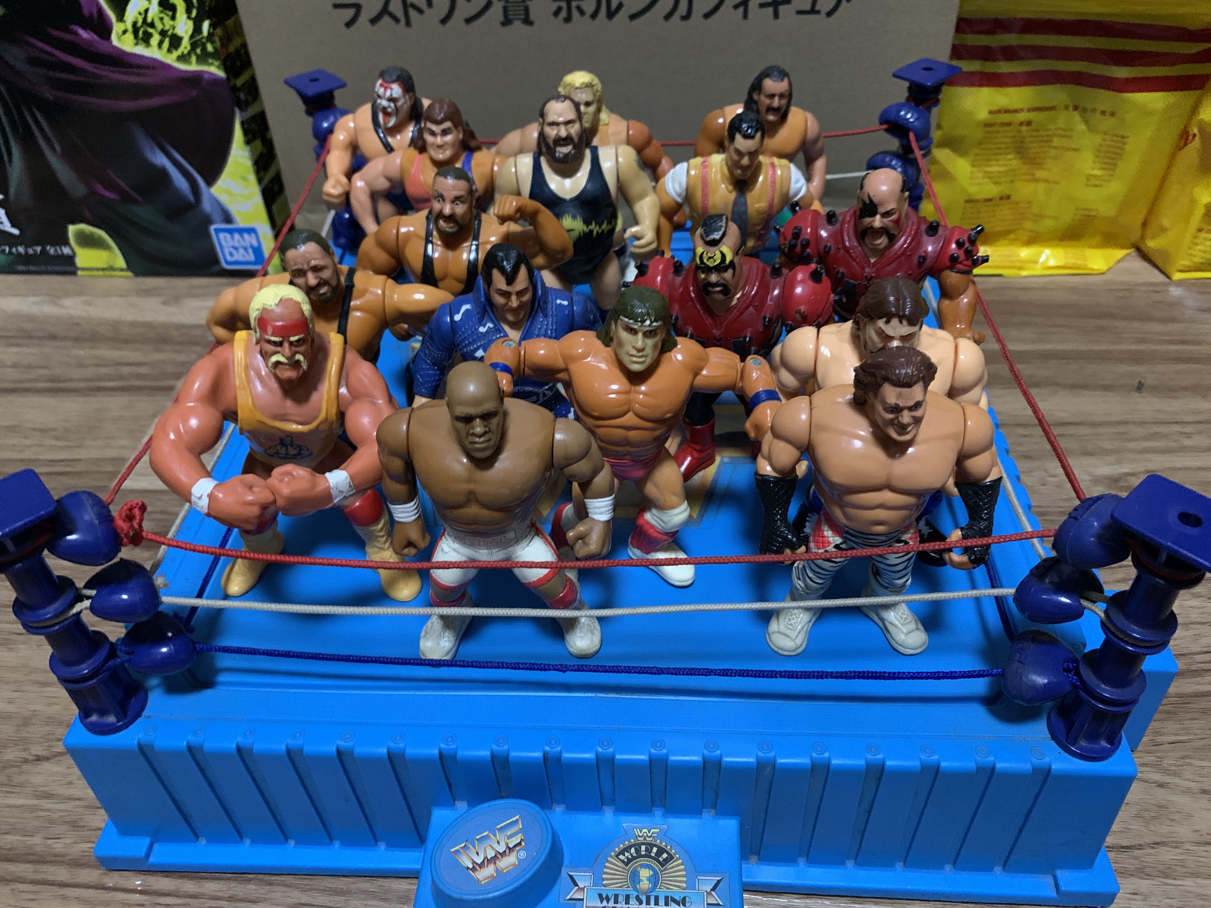 WWF hasbro collections , Hobbies & Toys, Toys & Games on Carousell