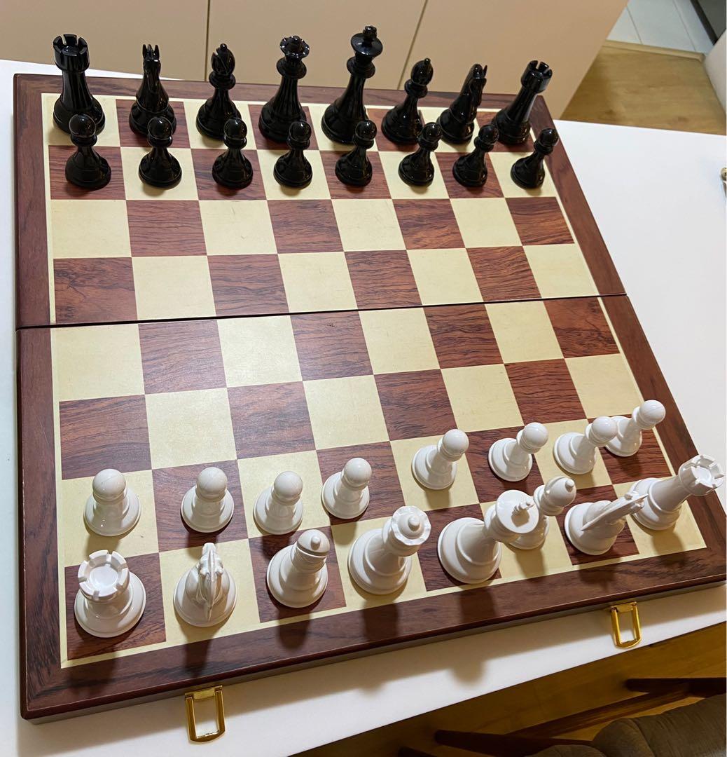 XL Chess Set, Hobbies & Toys, Toys & Games on Carousell