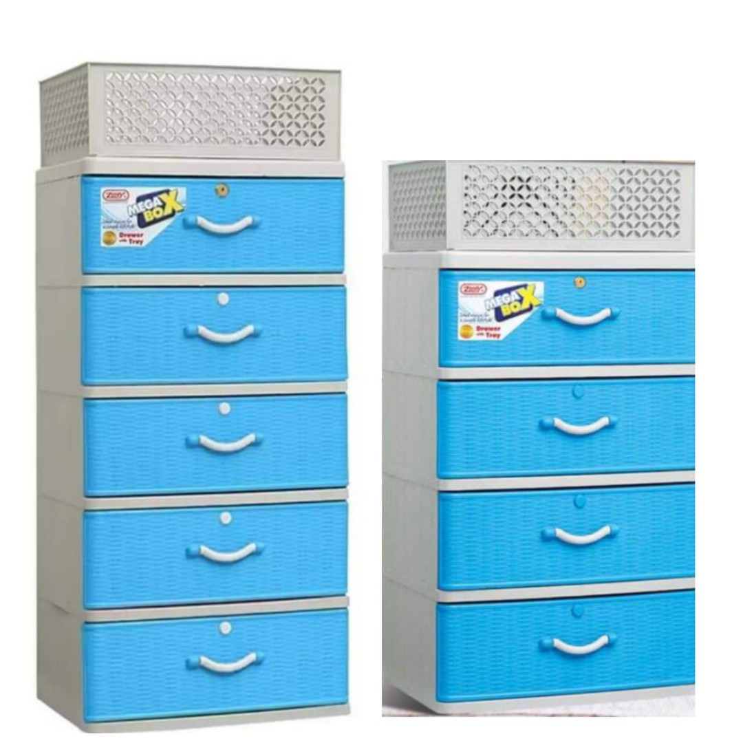 ZOOEY MEGA BOX DRAWER - 4 LAYER/Closet/Wardrobe Organizer/Wardrobe ...