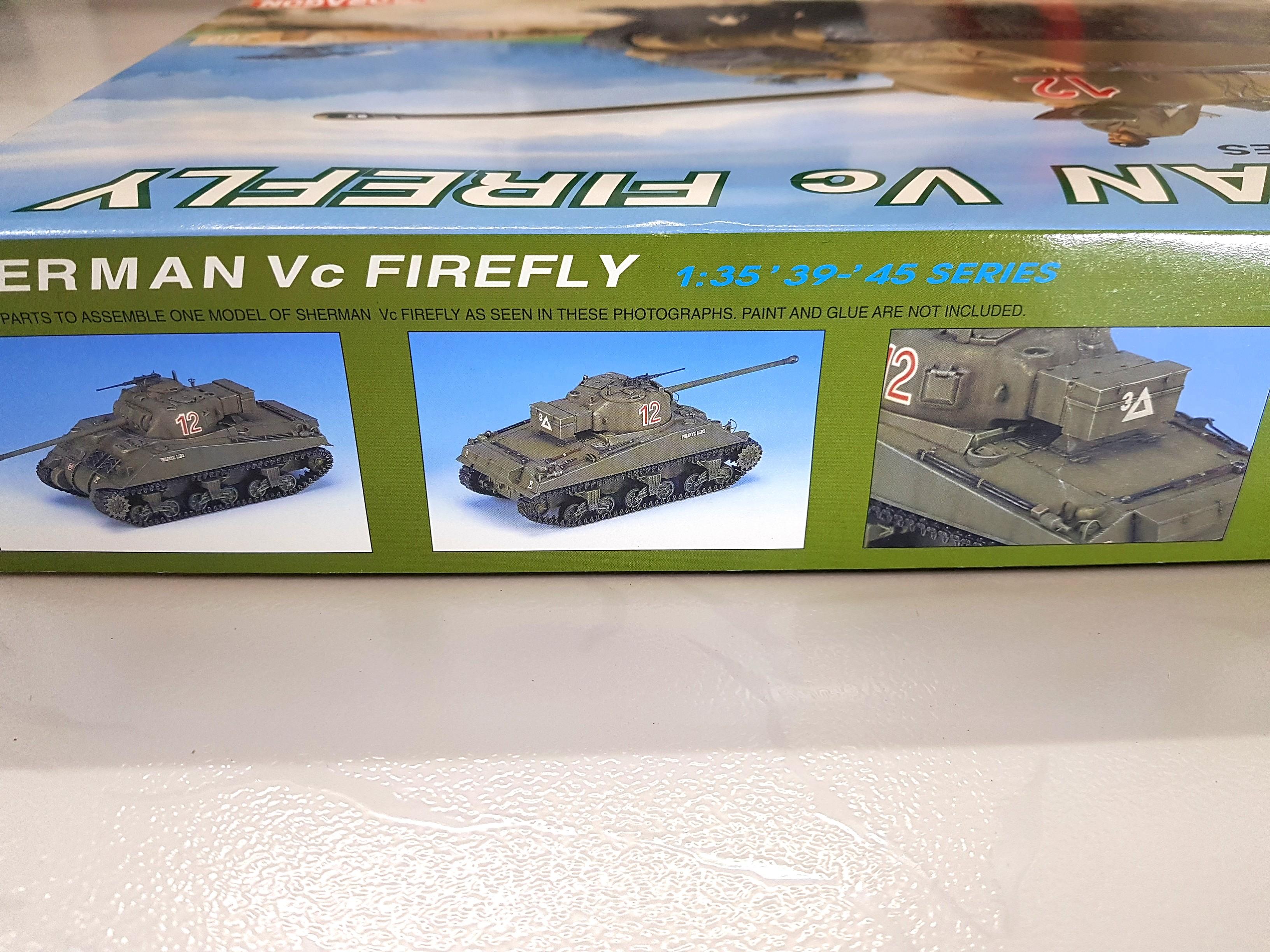 1/35 #6121 Dragon British/Commonwealth Medium Tank Sherman VC Firefly c ...