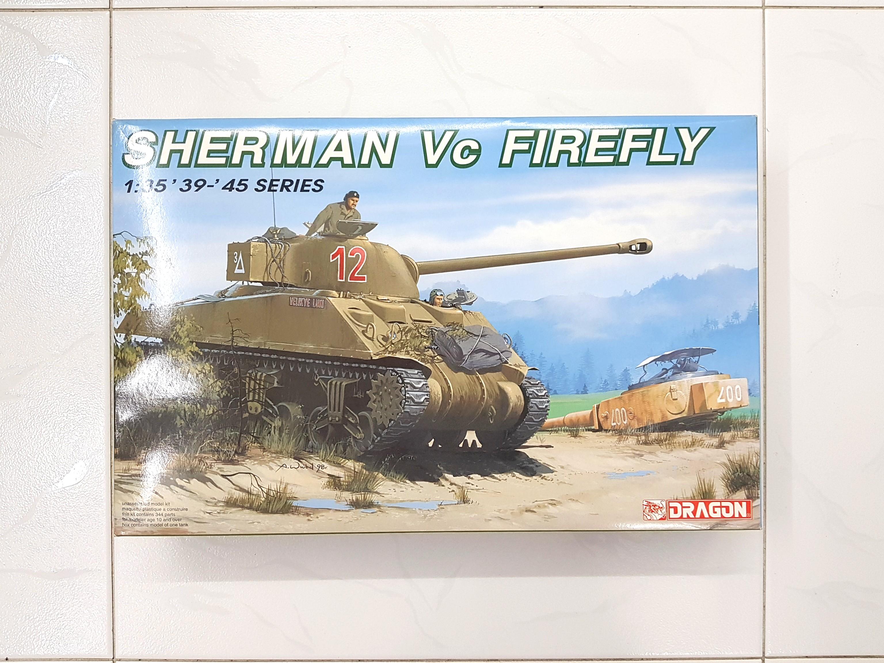 1/35 #6121 Dragon British/Commonwealth Medium Tank Sherman VC Firefly c ...