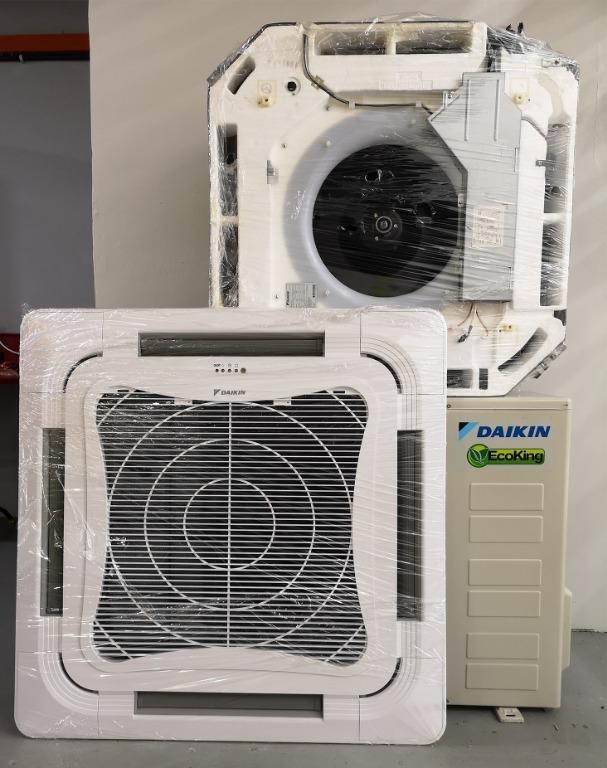 Used 2.5HP to 3.0HP Daikin Or Acson R410A Ceiling Expose Cassette Type ...