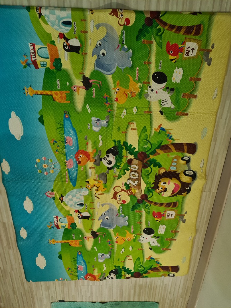 ABC/Animals Playmat, Babies & Kids, Infant Playtime on Carousell
