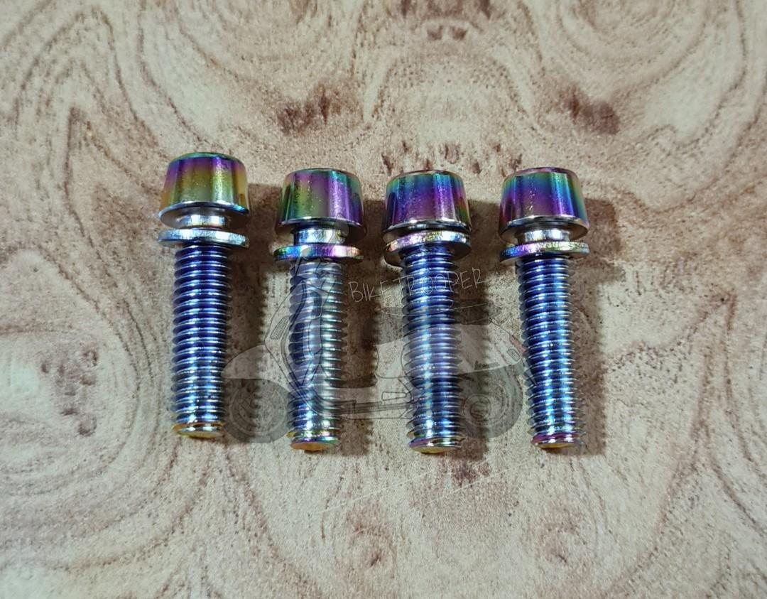 Aerox Sniper Spark MX King Windshield Visor Screws, Motorcycles ...