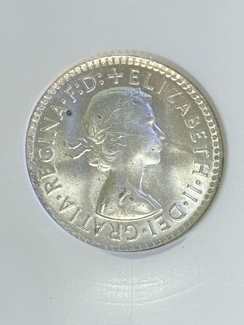 AUSTRALIA 1963 NGC MS66 SLABBED 3P THREE PENCE SILVER COIN, Hobbies ...