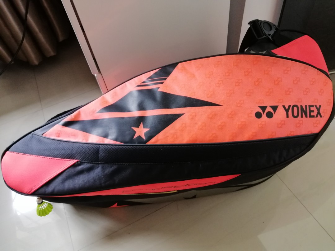 Authentic Yonex Lin Dan Badminton Bag, Sports Equipment, Sports & Games ...