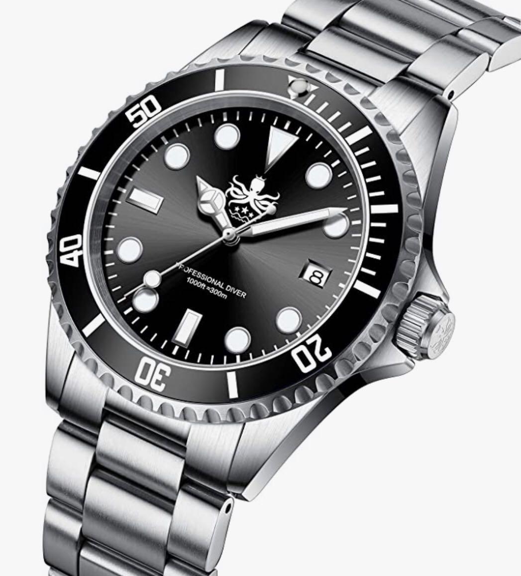 “RARE” ROLEX Submariner Homage, Luxury, Watches on Carousell