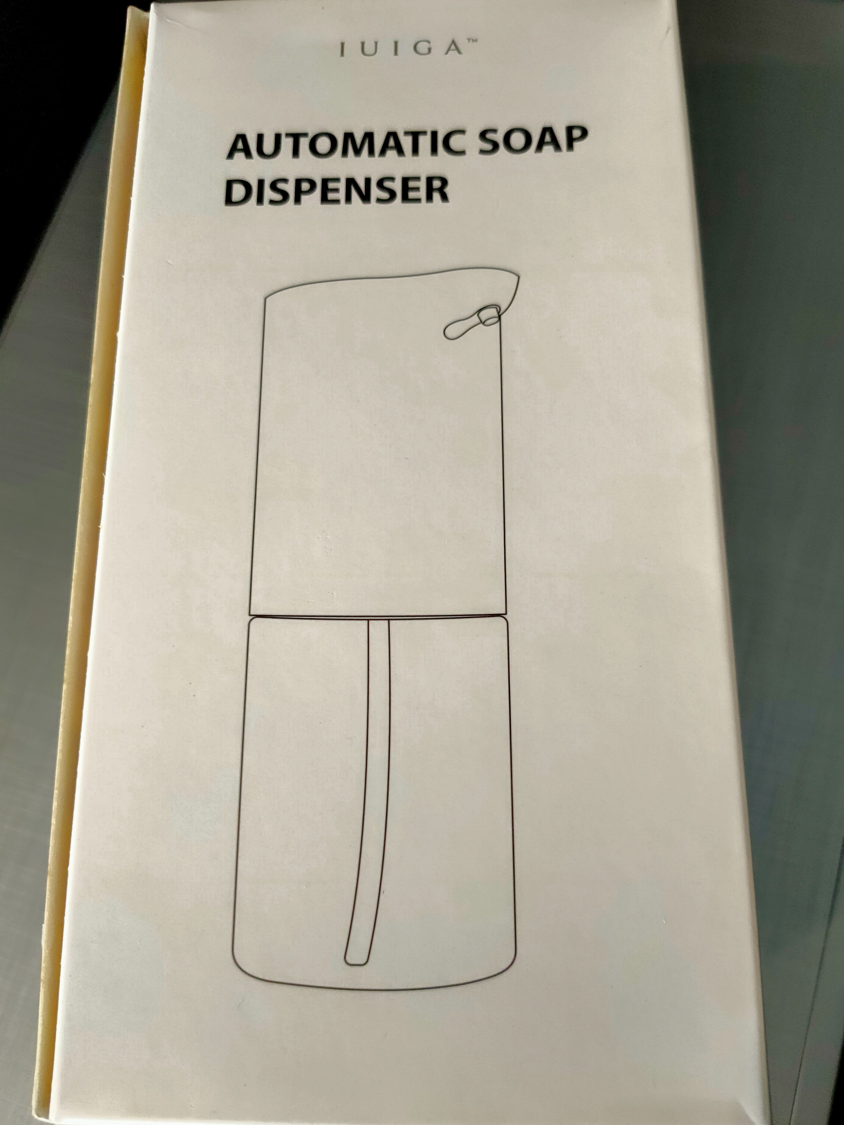 (Brand New) IUIGA Automatic Soap Dispenser, Furniture & Home Living ...