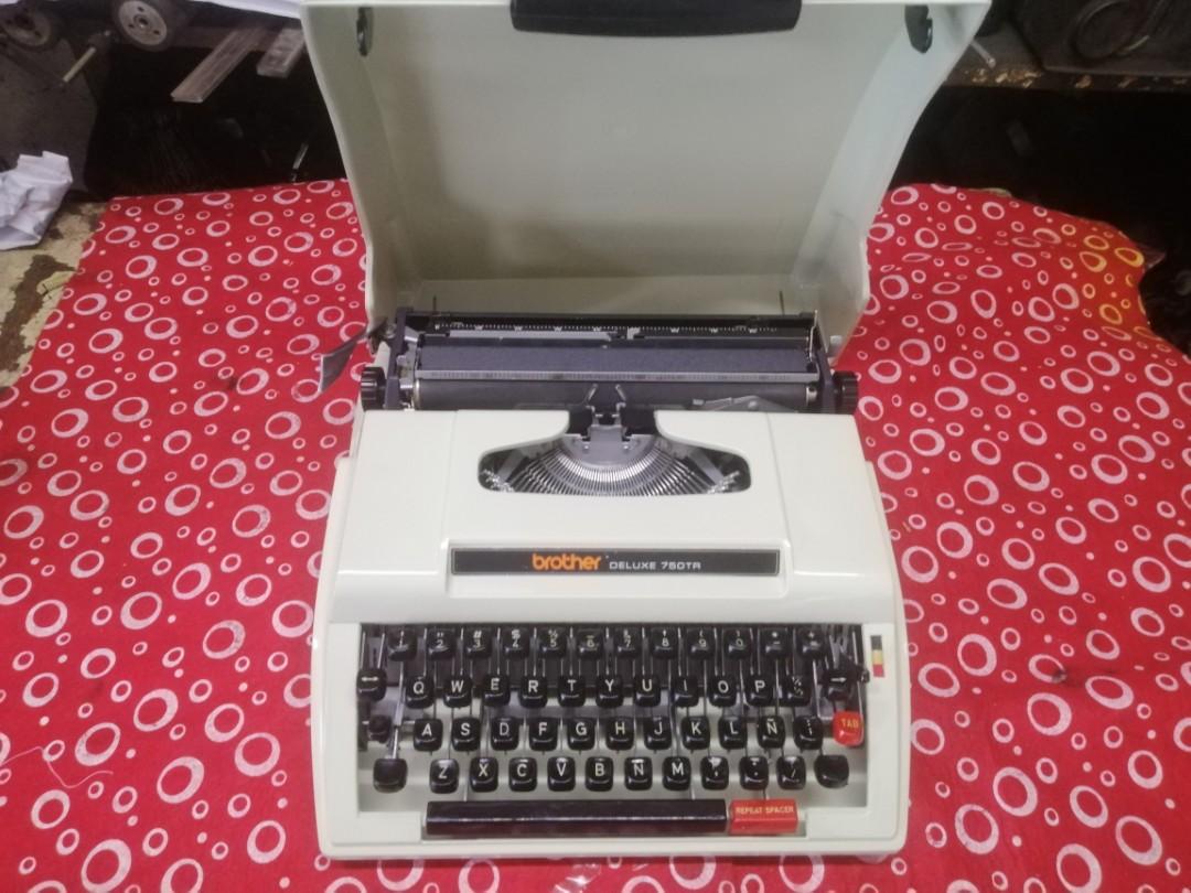 Brother portable typewriter manual, Community on Carousell