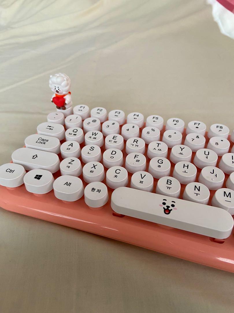 Bt21 RJ Wireless Retro Keyboard, Hobbies & Toys, Memorabilia & Collectibles, K-Wave on Carousell