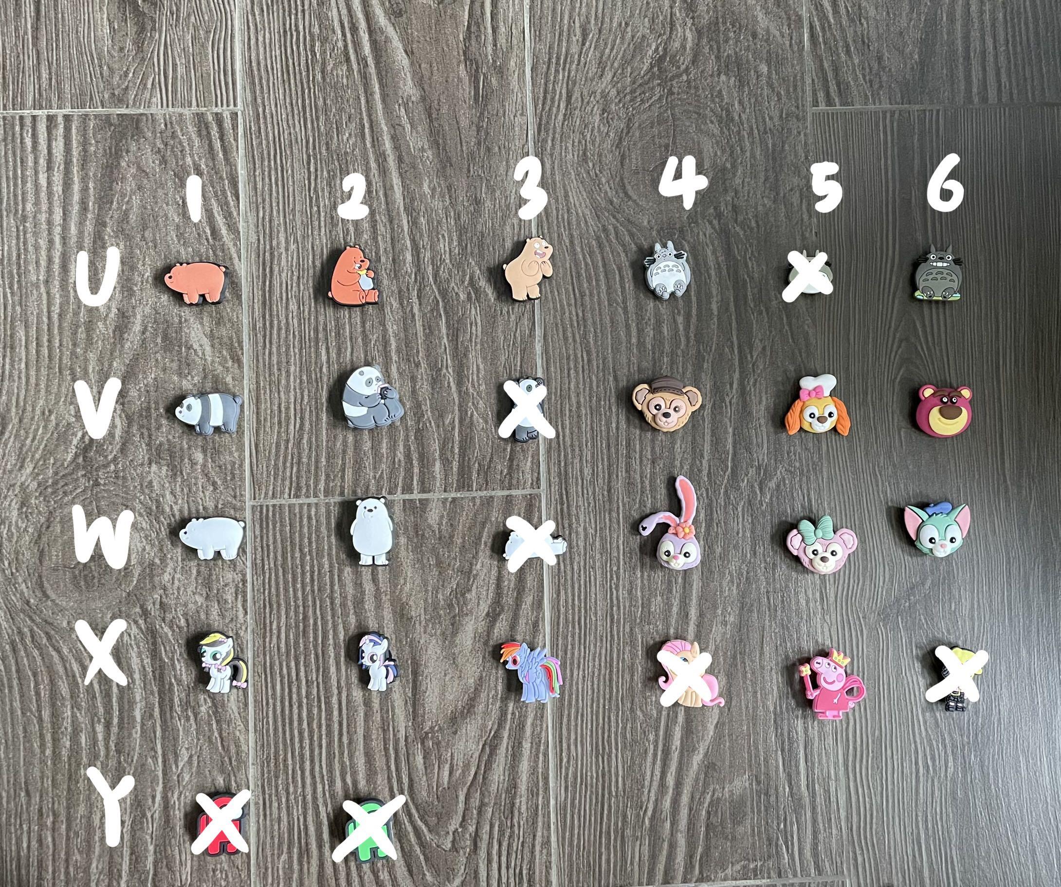 Cartoon Character Crocs Jibbitz Charm, Babies & Kids, Babies & Kids ...