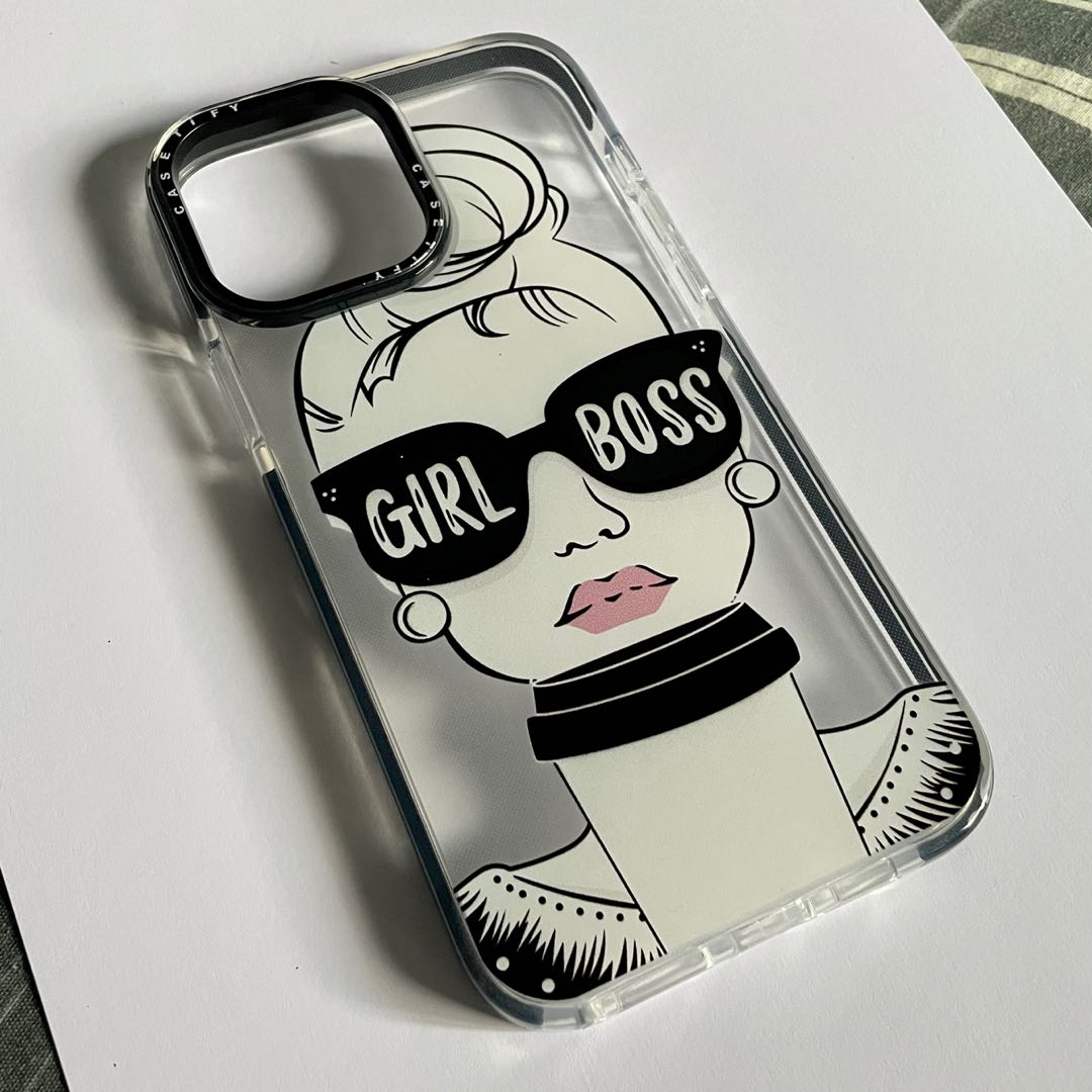 CASETiFY Girl Boss for iPhone 13 Pro Max, Mobile Phones & Gadgets ...