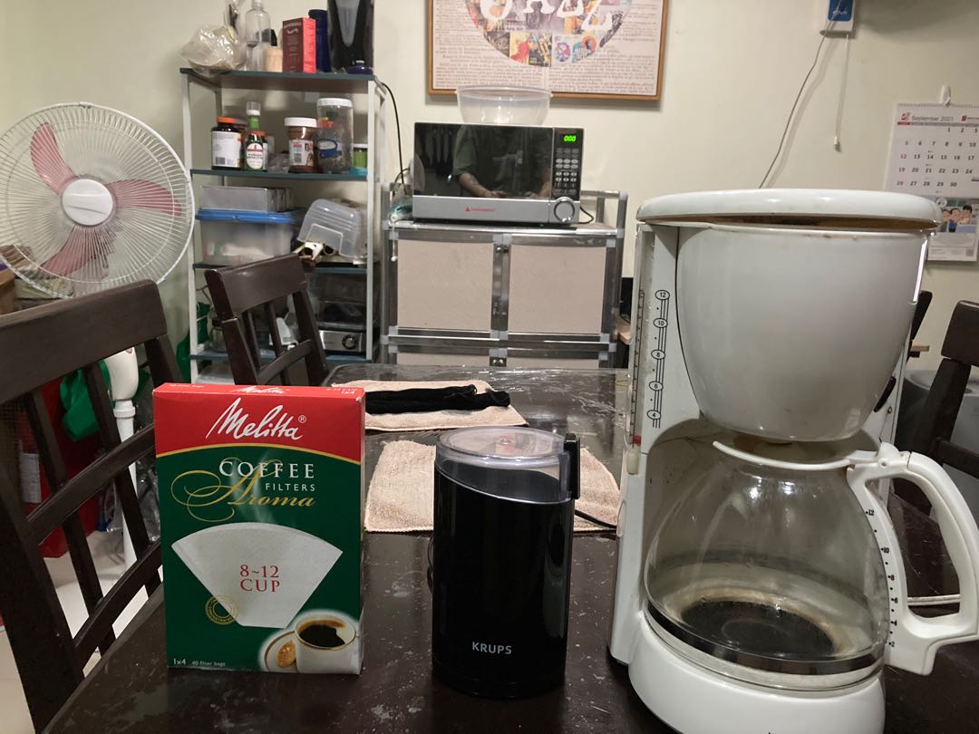 Repriced Complete coffee brewing set with blade grinder, TV & Home ...