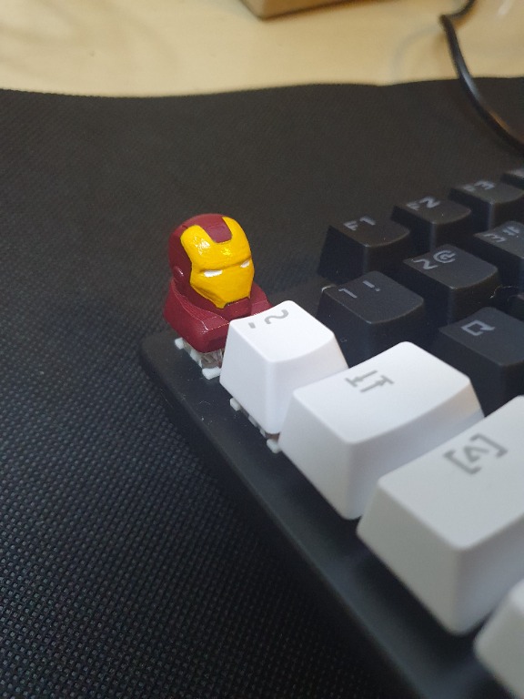 Custom Keycaps Keyboard Iron Man The Avengers Mechanical Switches ...