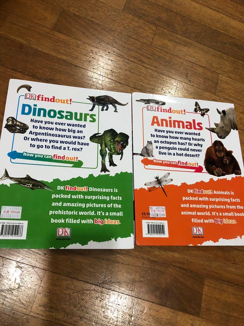 DK Junior reference Find Out Dinosaurs Animals children kids book ...
